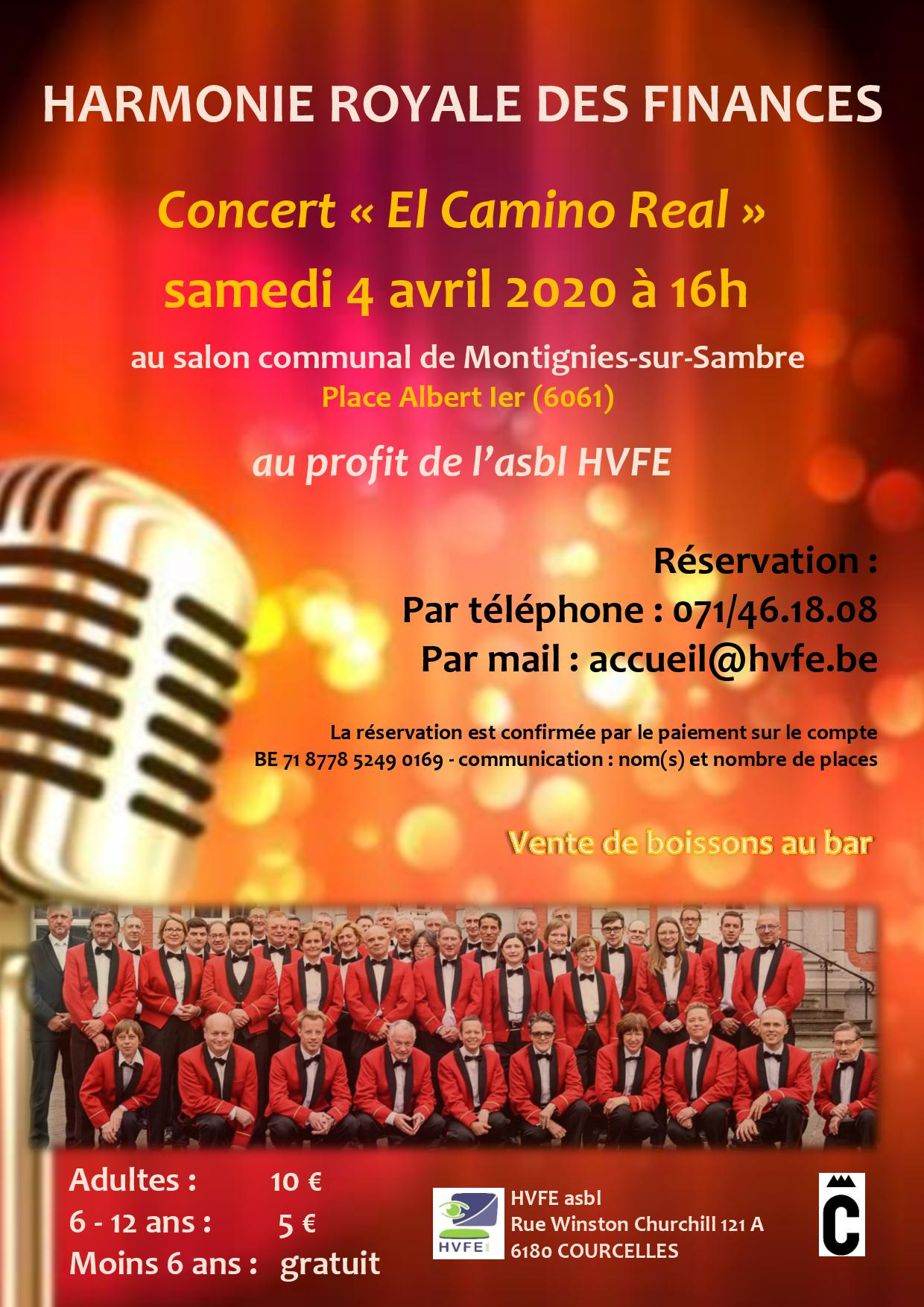 Concert au profit du HVFE - Handicap Visuel Formation Emploi